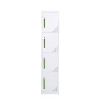 China Thickness 1.2mm Metal 4 Door Steel Lockers For Small Office for sale