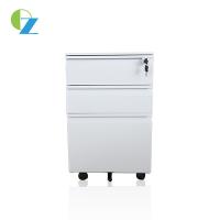 China 0.6mm Steel Storage Keylock Mobile Pedestal Cabinet for sale