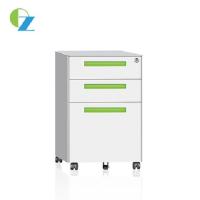 China load 35kgs W390mm Steel Mobile Pedestal With 3 Drawers Cyber Lock for sale