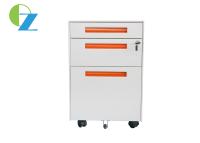 China Non KD 3 Drawer Mobile Pedestal Cabinet For Office AFRDI Standard for sale
