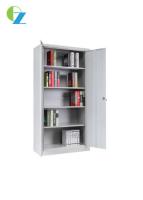 China 2 Door Steel Office Cupboard Design With 4 Shelves Cabinet Metal Cupboard Style for sale