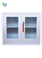 China Double 2 Swing Doors Small Metal Cupboard Half Height Steel File Cabinet for sale