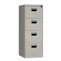 China SPCC 4 Drawer Vertical Steel Filing Cabinets Width 452MM for sale
