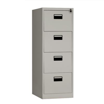 China SPCC 4 Drawer Vertical Steel Filing Cabinets Width 452MM for sale