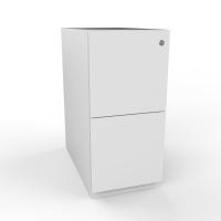 China 500mm Depth 2 Drawer Steel File Cabinet Under Desk Any Ral Color Available for sale