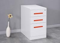 China Lockable 3 Drawer Steel Filling Cabinet For Office And Home RAL color Available for sale