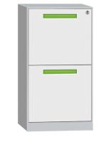 China 500mm Depth 2 Drawer Steel File Cabinet Under Desk Any Ral Color Available for sale