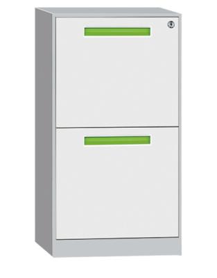 China 500mm Depth 2 Drawer Steel File Cabinet Under Desk Any Ral Color Available for sale