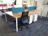 China Modren Manager executive Desk Furniture With Triangle Tube Leg for sale