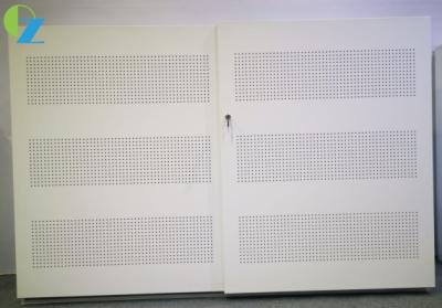 China Large Soft Closing Door Lateral Steel Cabinet With Ventilation Hole Decoration for sale