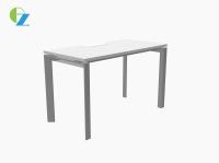 China Modern MFC One Person Office Workstation Desk Minimalist White Color for sale
