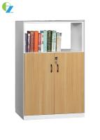 China 5mm Slim Edge Steel Office Modular file Cabinet Up Open And Down Swing Door for sale
