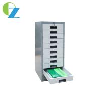 China Storage Metal Steel Filing Cabinet 10 Drawer A4 F4 Multi Function Vertical for sale