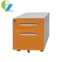 China Multipurpose 2 Drawer Rotating File Cabinet Mobile Pedestal Assembly for sale