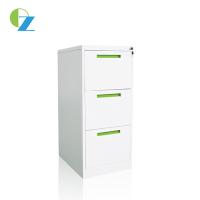 China Metal 3 Drawer Steel Filing Cabinet School Family Universal Assembled for sale