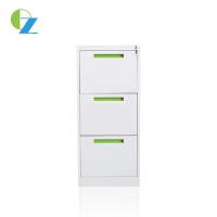 China Metal 3 Drawer Steel Filing Cabinet School Family Universal Assembled for sale