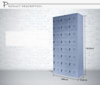 China 24 Door Metal Storage Cabinet Lockers H1850*W900*D450MM For Office for sale