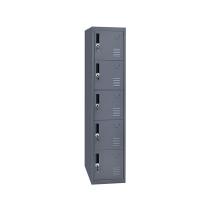 China 5 Doors Bedroom Storage Steel Cabinet Electrostatic Powder Coating for sale