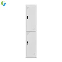 China Two Door Vertical Steel Locker cabinet Any RAL Color Available for sale
