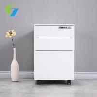 China Electronic Metal Password Lock Mobile Pedestal Cabinet 3 Drawer for sale