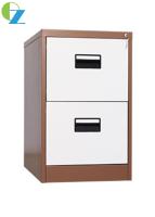 China 2 Drawer Vertical Steel Filing Cabinets Office Furniture A4 & F4 Folders for sale