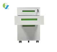 China Steel Office Furniture Mobile Pedestal Cabinet 3 Drawer Mobile File Cabinet for sale