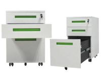 China Steel Office Furniture Mobile Pedestal Cabinet 3 Drawer Mobile File Cabinet for sale