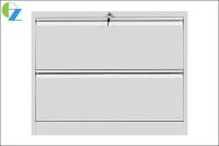 China W900mm Cold Rolling Steel Office Lateral File Cabinets 2 Drawer Fully Opened for sale