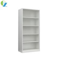 China Knocked Down Structure Metal Open Bookshelf Steel Storage Cabinet for sale