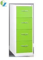 China KD Structure Letter Size Vertical Steel Filing Cabinets 4 Drawer Office for sale