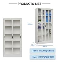 China 900MM Width Metal Office Cupboard With KD Structure Office Furniture for sale
