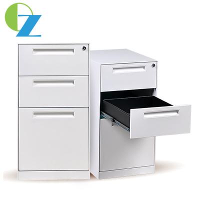 China 3 Drawer Under Desk Mobile Pedestal Cabinet H725mm Assembled for sale