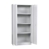 China Environmental Powder Coating Metal File Cabinet Swing Door Steel Storage for sale