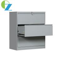 China Commercial Office Furniture Lateral File Cabinets 3 Drawer Steel for sale
