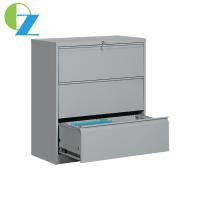 China Commercial Office Furniture Lateral File Cabinets 3 Drawer Steel for sale