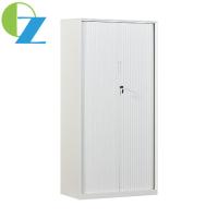China Tambour Door Steel Office Cupboard Space Savers With Sliding Mechanisms for sale
