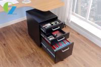 China Metal Office Furniture 3 Drawer Mobile Pedestal Cabinet 3 Layer for sale