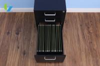 China Metal Office Furniture 3 Drawer Mobile Pedestal Cabinet 3 Layer for sale