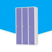 China 3 Door Thick 0.5mm Locker Office Cabinets For School Students for sale