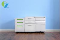 China Office Mobile Pedestal Filing Cabinet With Keys Steel With 3 Drawers for sale