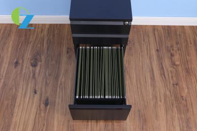 China Anti Tilt Designs Fashional Mobile Pedestal Cabinet 3 Drawer Gooseneck Metal Steel for sale