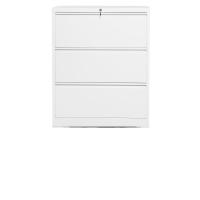 China 3 Drawer Metal Lateral File Cabinet Storage Cabinet With Lock for sale
