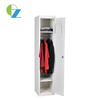 China Single Door Clothes Locker Staff Wokers Employee Metal Steel Locker for sale