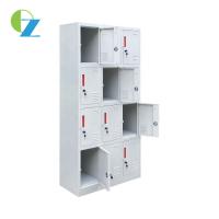 China School Luggage Clothes Metal Storage Locker Student Dormitory 12 Door Steel Locker for sale