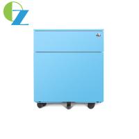 China Steel Mobile Pedestal Storage Unit 2 Drawer For Office Home for sale