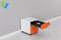 China Arc Edge Side Open Office Mobile Pedestal Filing Storage Cabinet 3 Drawers for sale