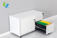 China Steel Mobile Caddy Tambour Door Cabinet Office Furniture for sale