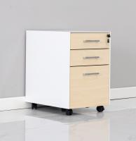 China 3 Drawer Non KD Mobile Pedestal Cabinet Cold Rolling Steel Plate for sale