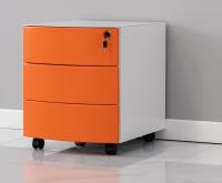 China Metal KD Mobile Pedestal File Cabinet Office Furniture 390mm for sale