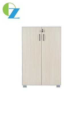 China 5mm Edge Slim Metal Storage Cabinet 2 Tier Swing Cupboard for sale